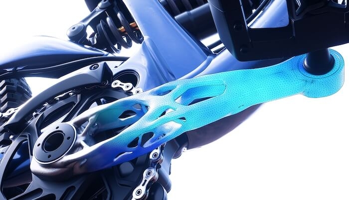 New SRAM crank arm shows the promise of generative design