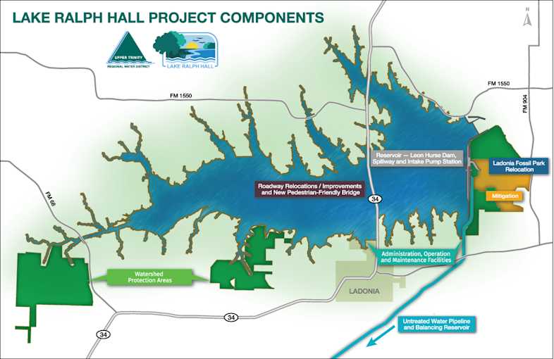 Lake Ralph Hall Construction Continues | Lake Ralph Hall