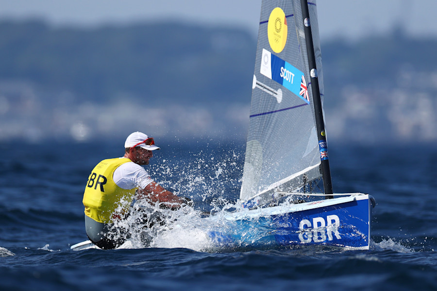 Medal in the bag but sailor Scott wants more | Team GB