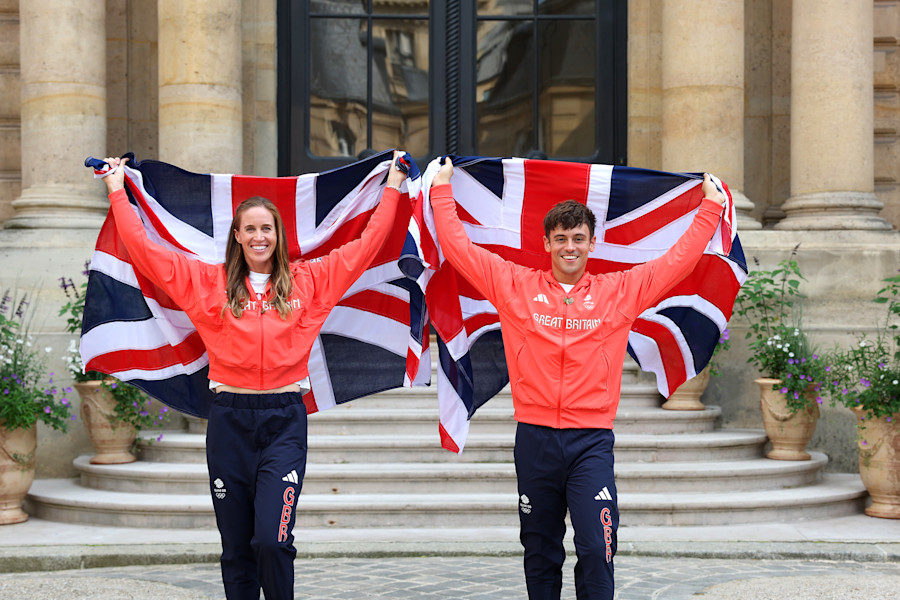 Helen Glover and Tom Daley bask in 'honour' of carrying Opening ...