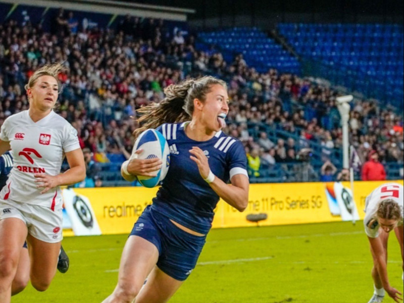 Krakow 2023: The song of champions with rugby sevens' Rhona Lloyd | Team GB
