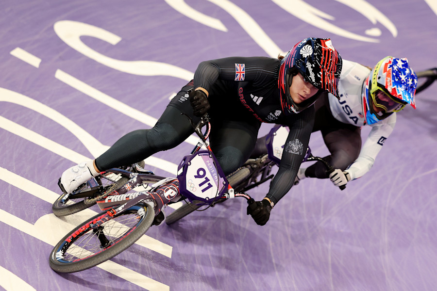 Shriever's remarkable winning run comes to an end in BMX racing final ...