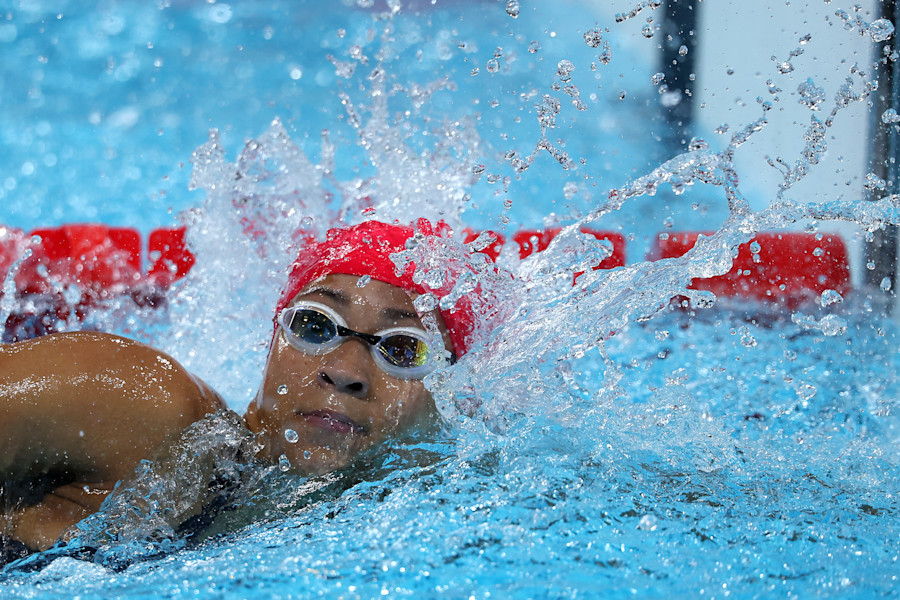Black History Month: Meet Eva Okaro, Team GB's first black pool swimmer ...