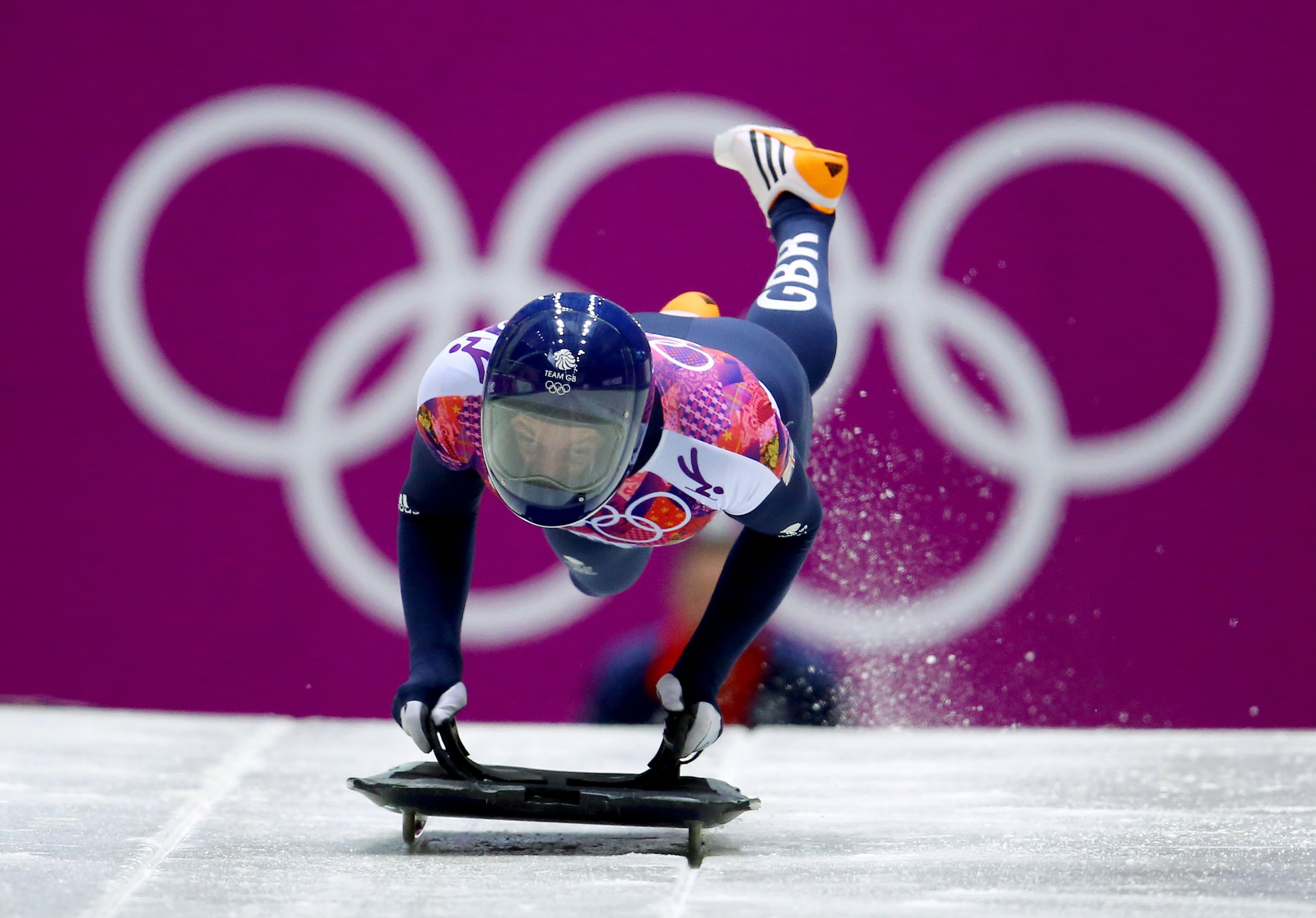 Kristan Bromley Olympics Shelley Rudman Kristan Bromley Hi Res Stock