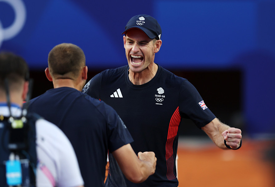 Gutsy Murray keeps on fighting with stunning comeback at Paris 2024 ...