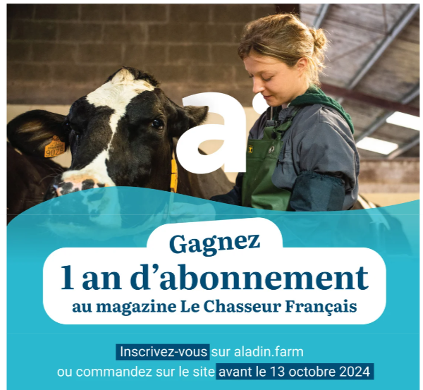 Gagnez 1 an d'abonnement au Chasseur Français avec aladin.farm | Aladin ...