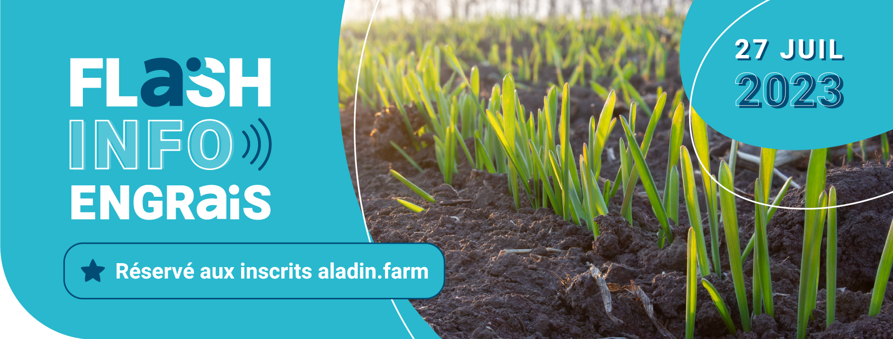 Flash Info Engrais du jeudi 27 Juillet 2023 EMC2 TC | Aladin.farm