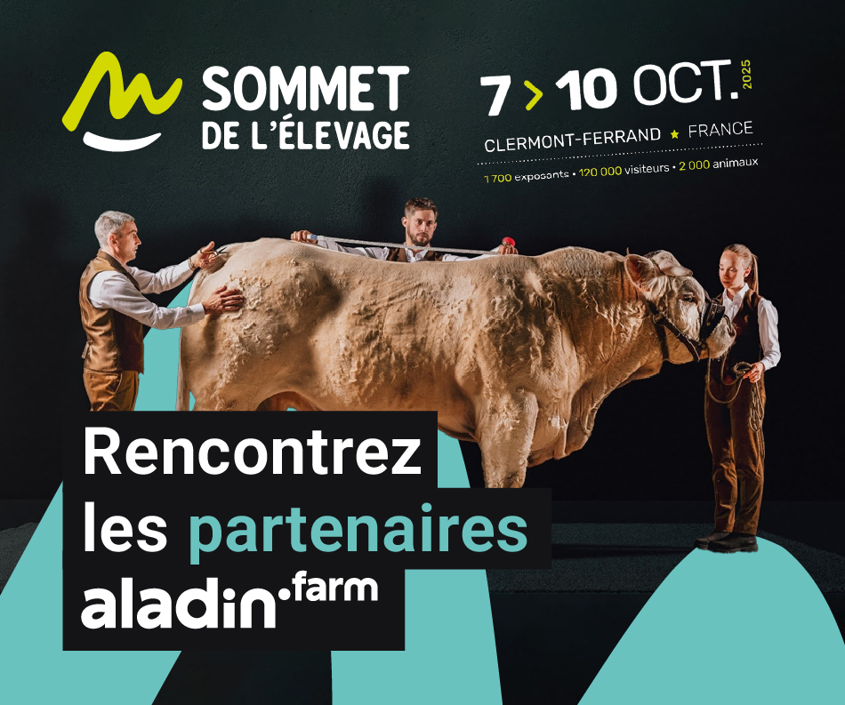 Retrouvez les partenaires aladin.farm au Sommet de l’Élevage 2025 ...