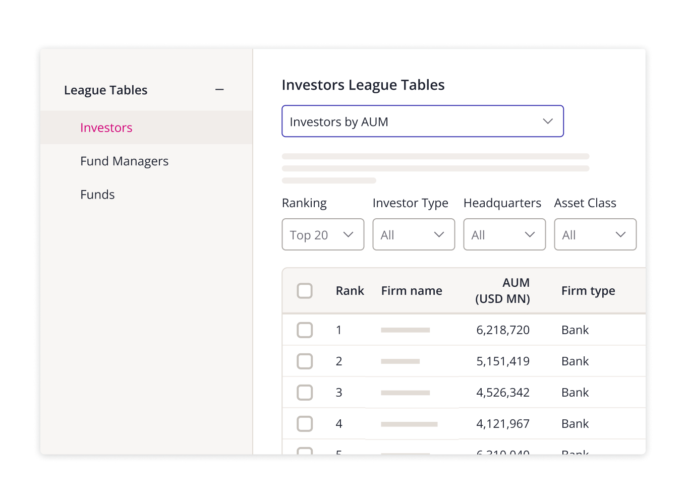 Market Intelligence