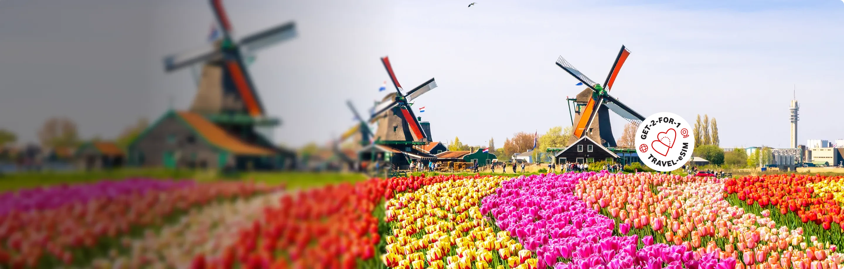 Vodafone Travel eSIM Netherlands | Buy eSIM for Netherlands
