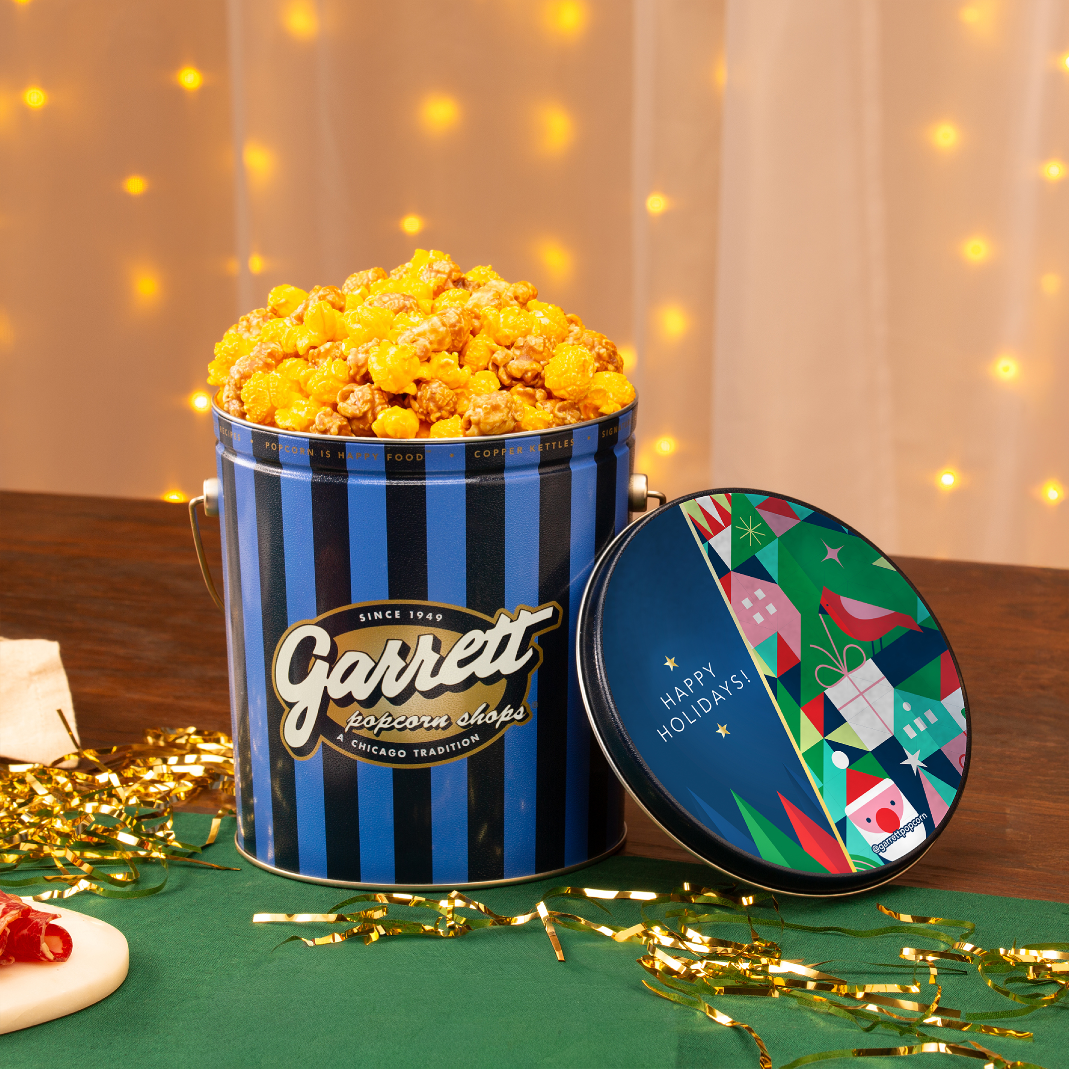 Popcorn Christmas Tins Gourmet Popcorn Gift Boxes Delivered | Perfect