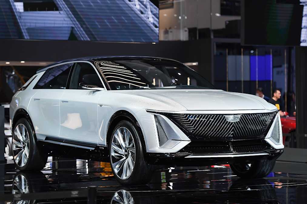 Cadillac All-Electric Lyriq SUV Previews Environmentally Sustainable Future