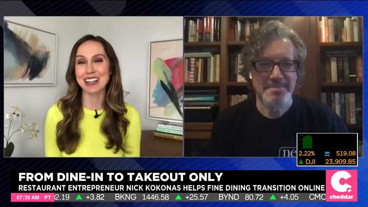 Alinea Restaurant Co-Owner Says Its Carryout Has Been Unbelievable