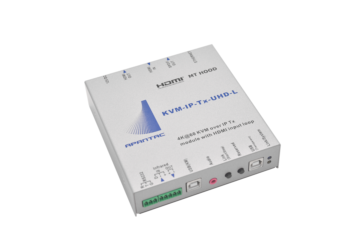 CRESCENT 4K/UHD KVM Extender/Receiver - Set 18 | Apantac