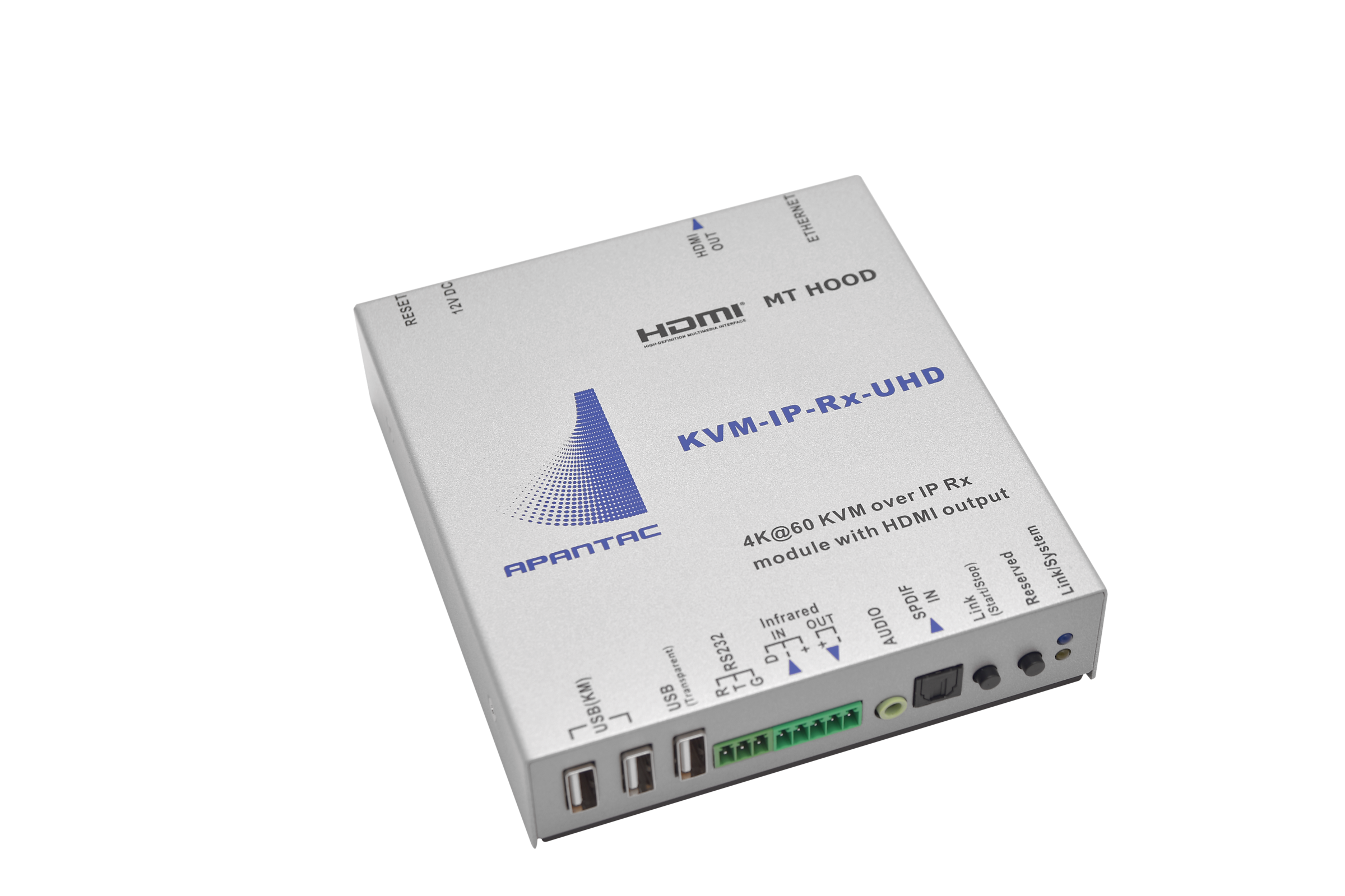 CRESCENT 4K/UHD KVM Extender/Receiver - Set 18 | Apantac