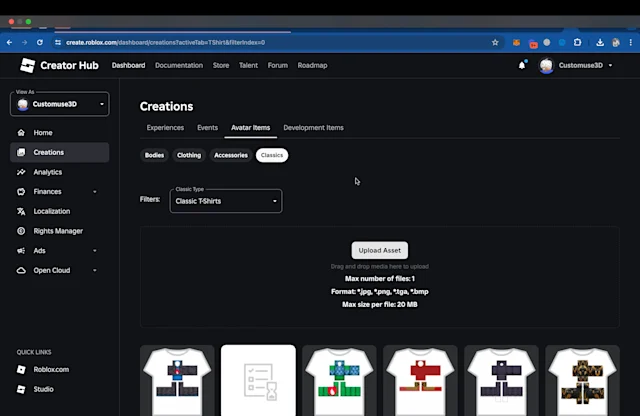 How to Upload a Shirt in Roblox: a Step-by-Step Guide | Customuse Blog
