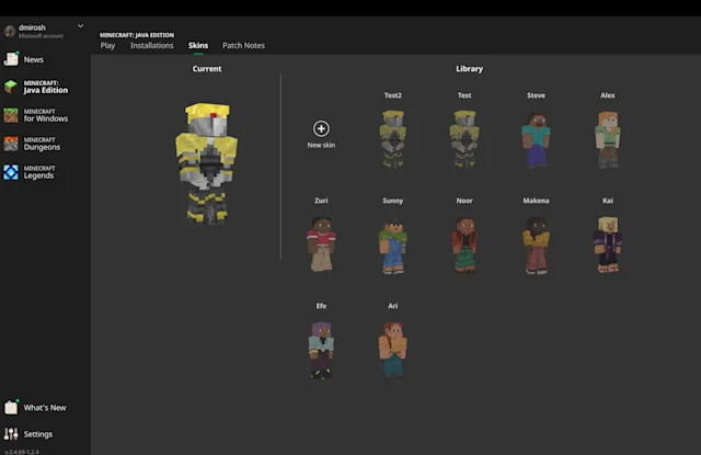 How to Upload Minecraft skins from Customuse | Customuse Blog