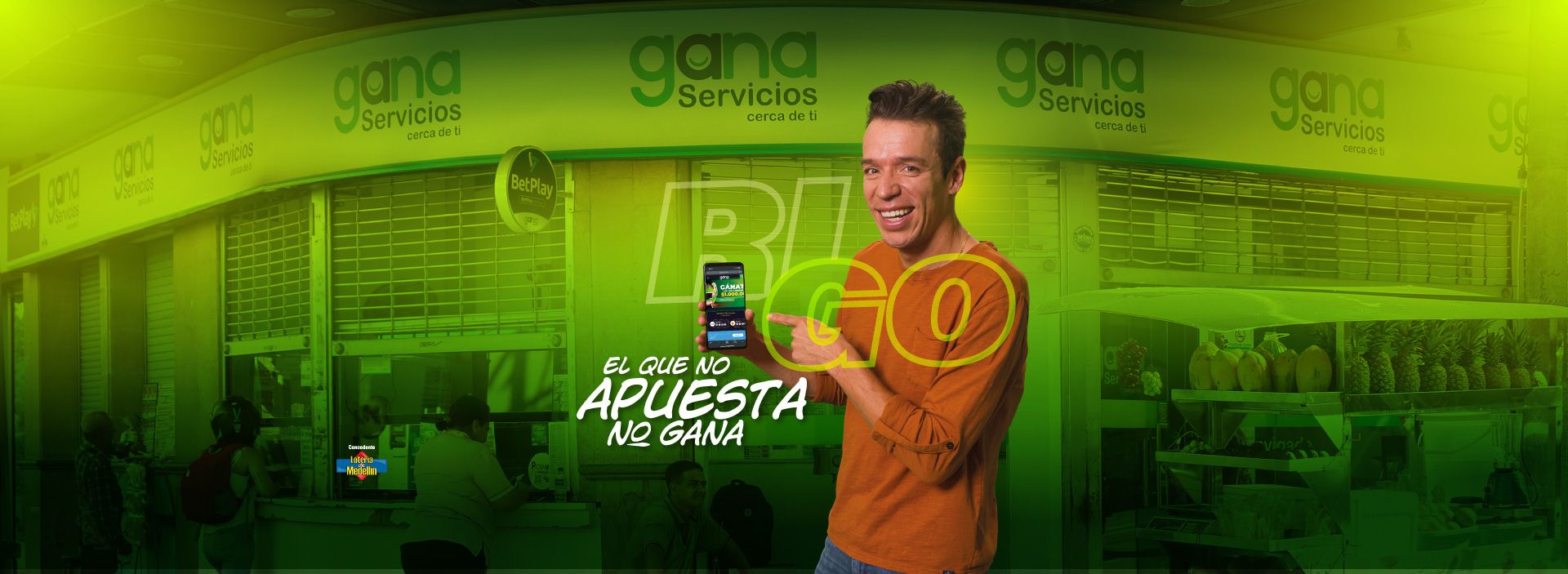 Gana, el mayor portal de juegos y apuestas de Antioquia