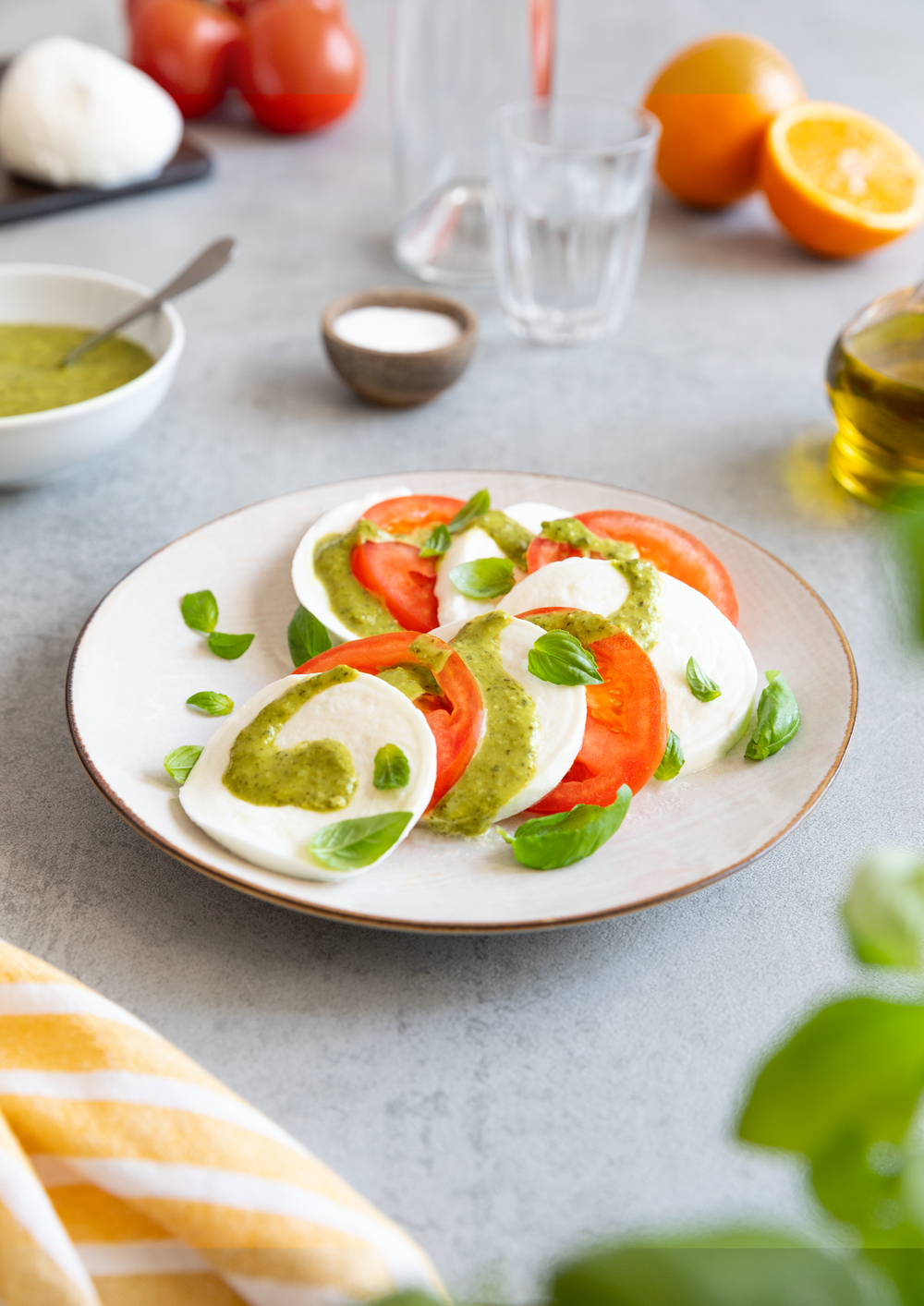 ペースト ジェノベーゼのカプレーゼ | Barilla Japan | バリラジャパン