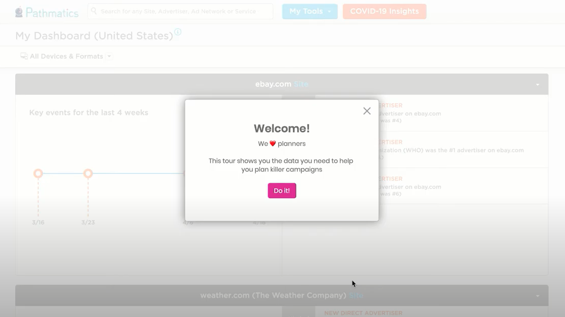 Data Analytics Platform Video Tour Guide for Pathmatics Explorer