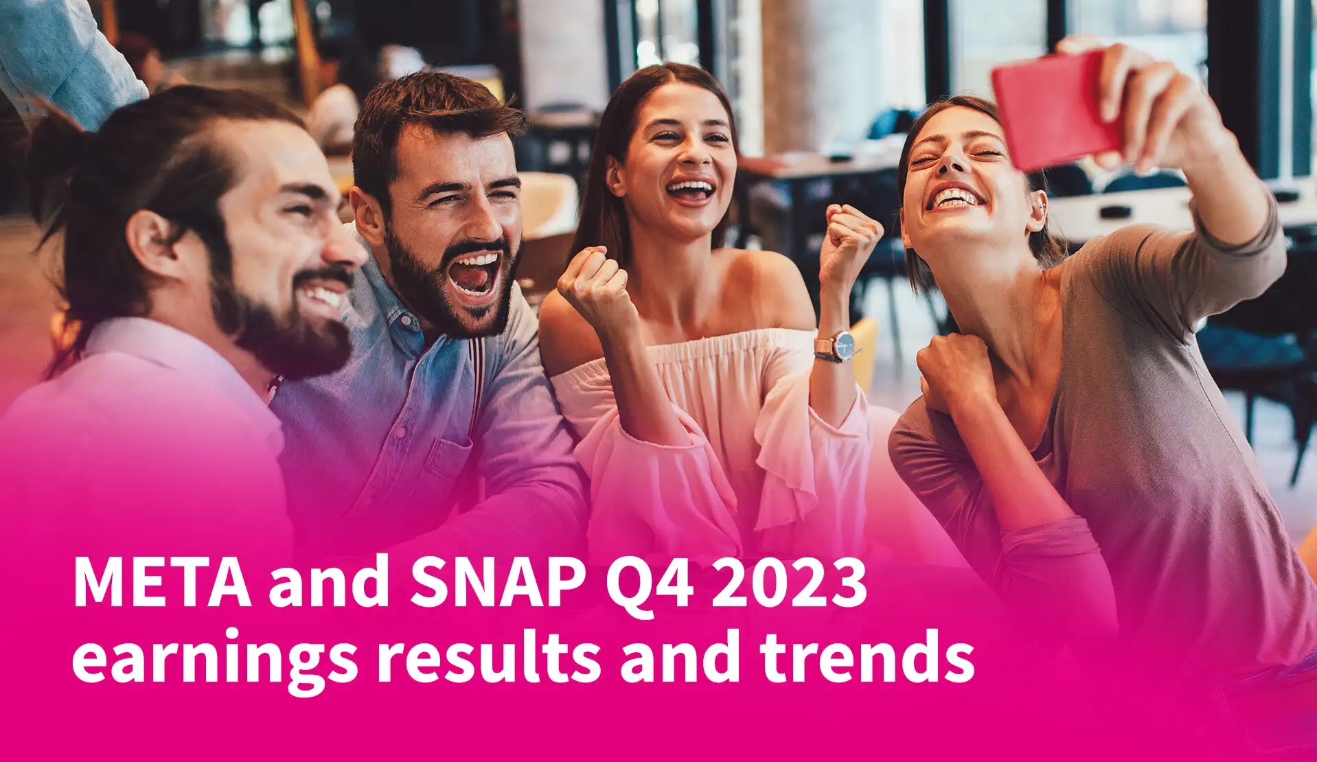 META and SNAP Q4 2023 Earnings Results and Trends