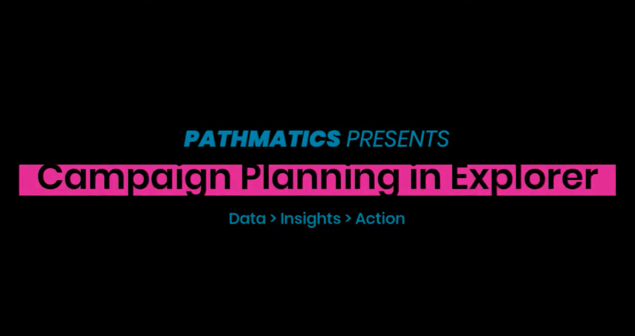 Data Analytics Platform Video Tour Guide for Pathmatics Explorer