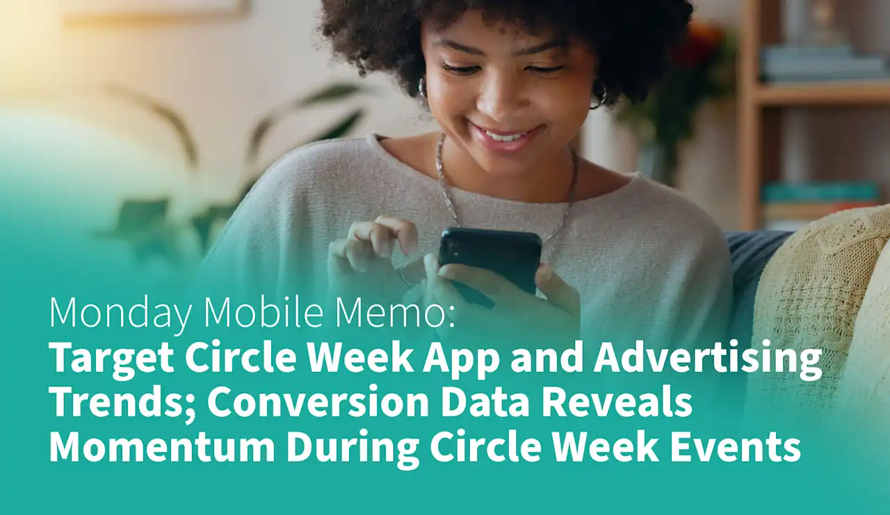 MMM: Target Circle Week App and Advertising Trends; Conversion Data ...