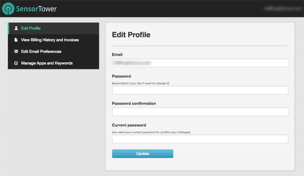 Account Information Page Streamlined For Easier Management