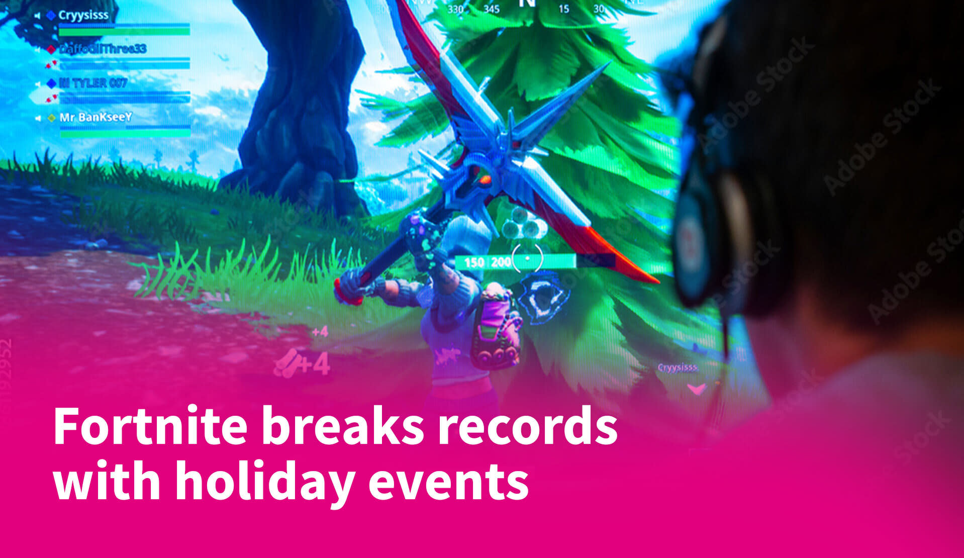 Fortnite breaks records with holiday events