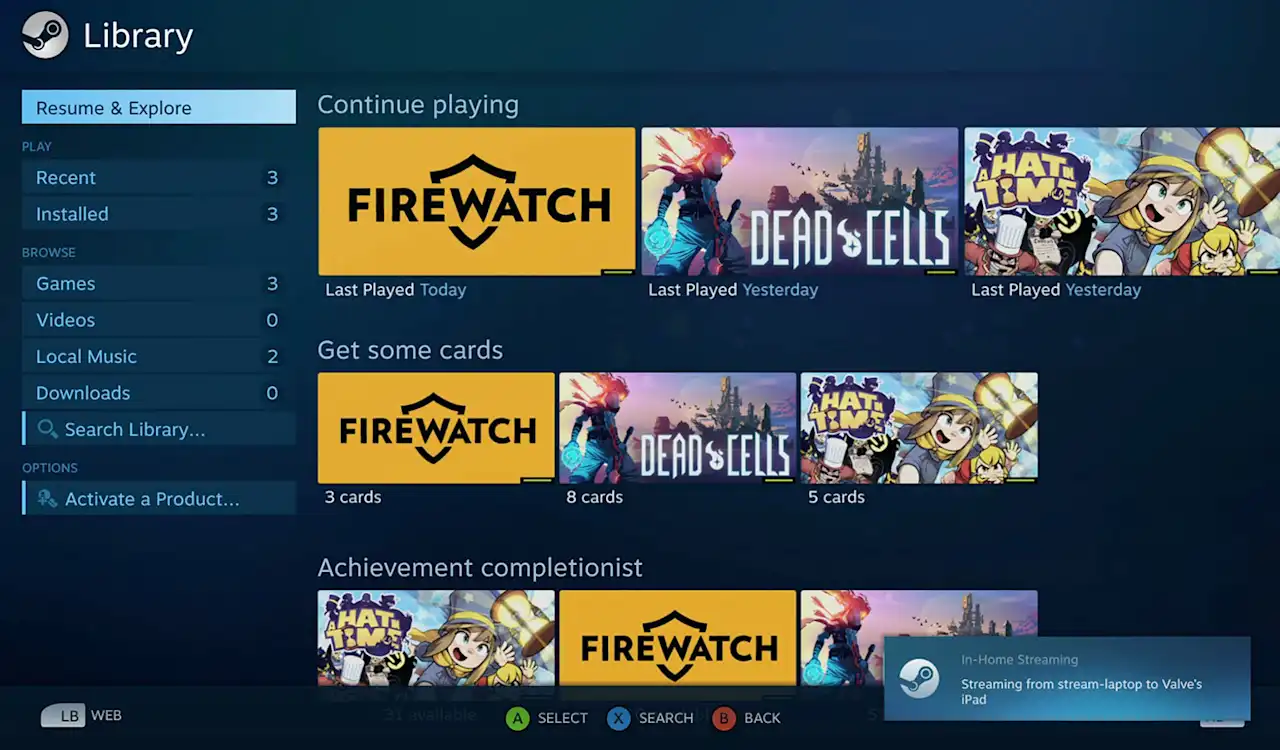 Valve's Steam Link App Hits 2 Million Installs, First Week on iOS Nets ...