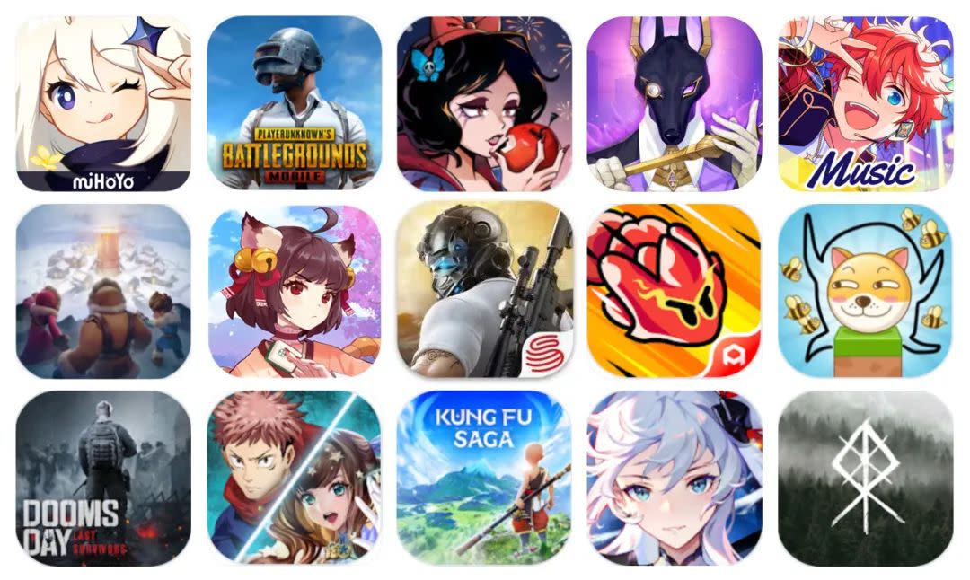 2023年4月成功出海的中国手游 - 米哈游《崩坏：星穹铁道》空降增长榜与下载榜榜首，莉莉丝、IGG出海手游势头强劲