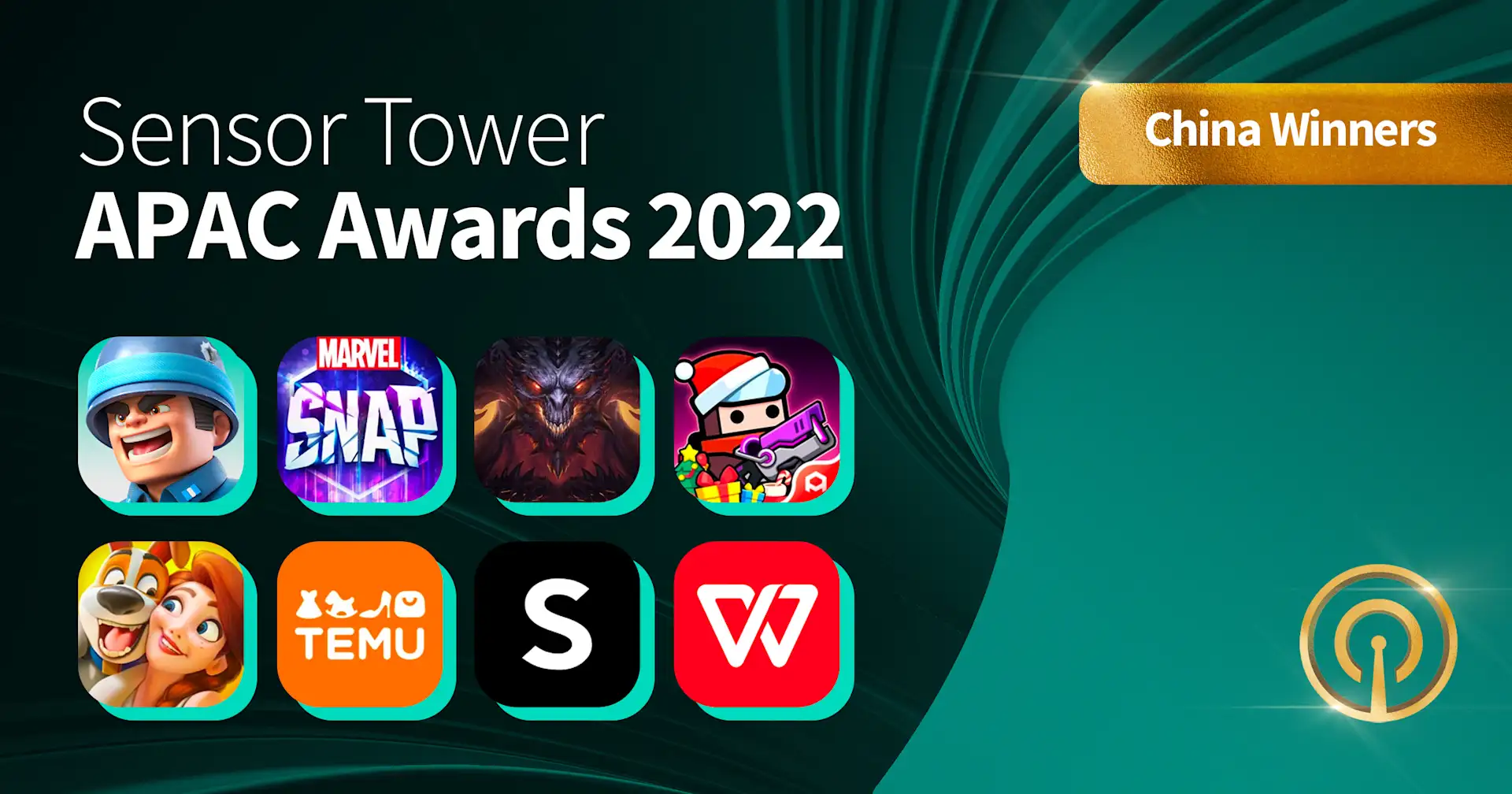 重磅 | 2022 Sensor Tower APAC Awards年度获奖名单正式公布