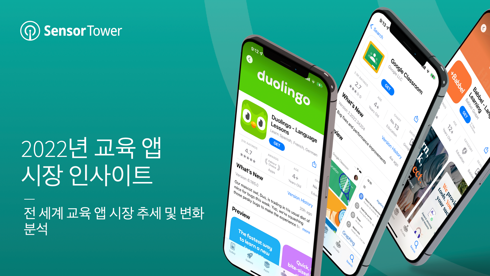 [리포트 공유] 《2022년 글로벌 교육 앱 시장 인사이트》