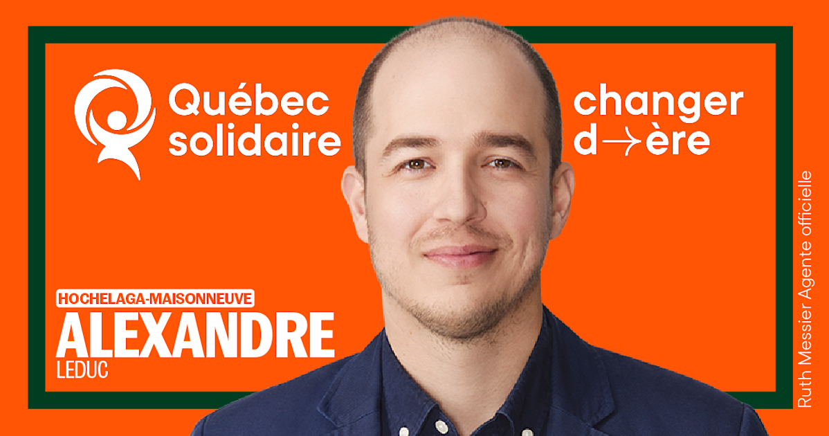 Alexandre Leduc – Québec solidaire