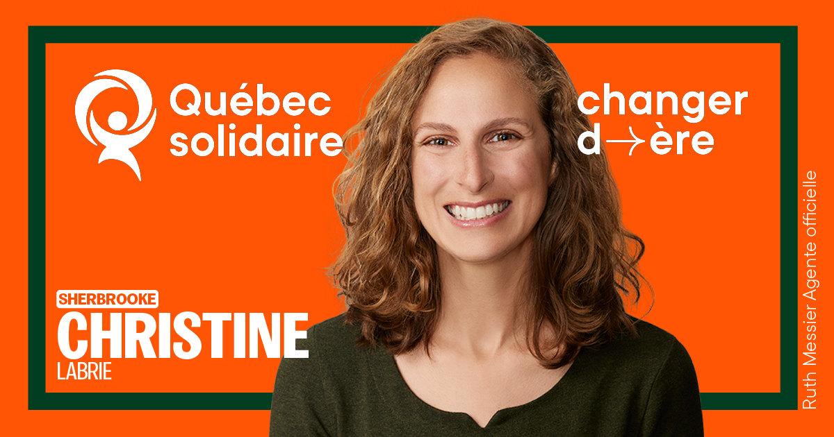 Christine Labrie – Québec solidaire