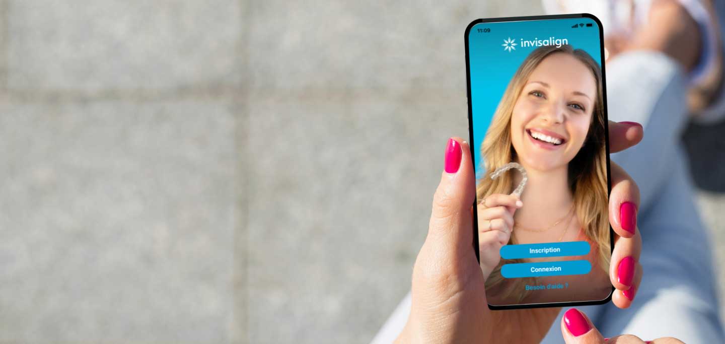 Obtenir notre application Invisalign