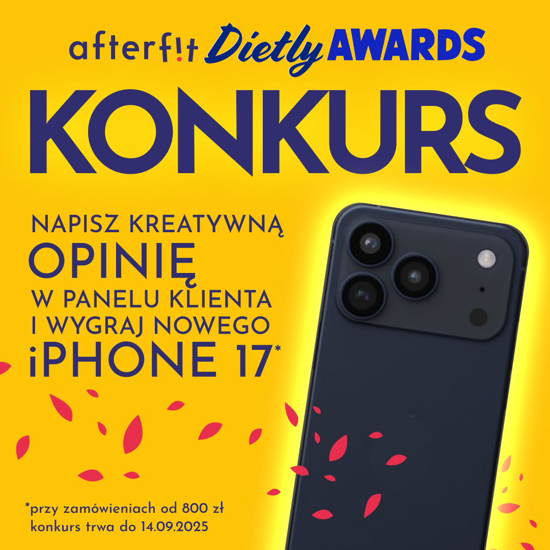 Konkurs Afterfit- wygraj Iphone 17