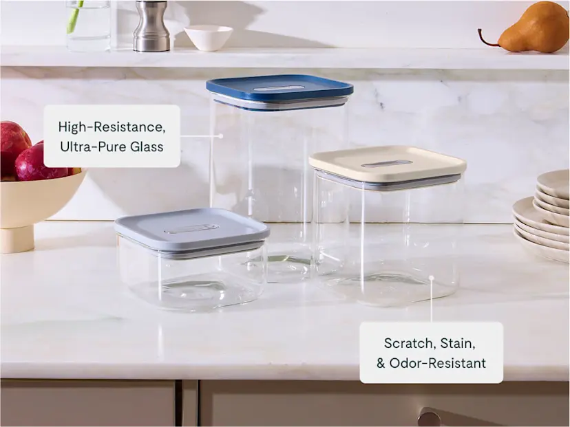 Ultimate Glass Airtight Storage Set | Non-Toxic & BPA-Free | Caraway
