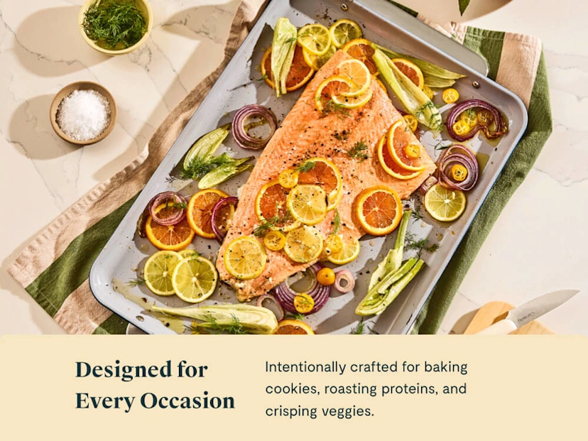 Large Baking Sheet | Best Non-Stick & Non-Toxic Sheet Pan | Caraway