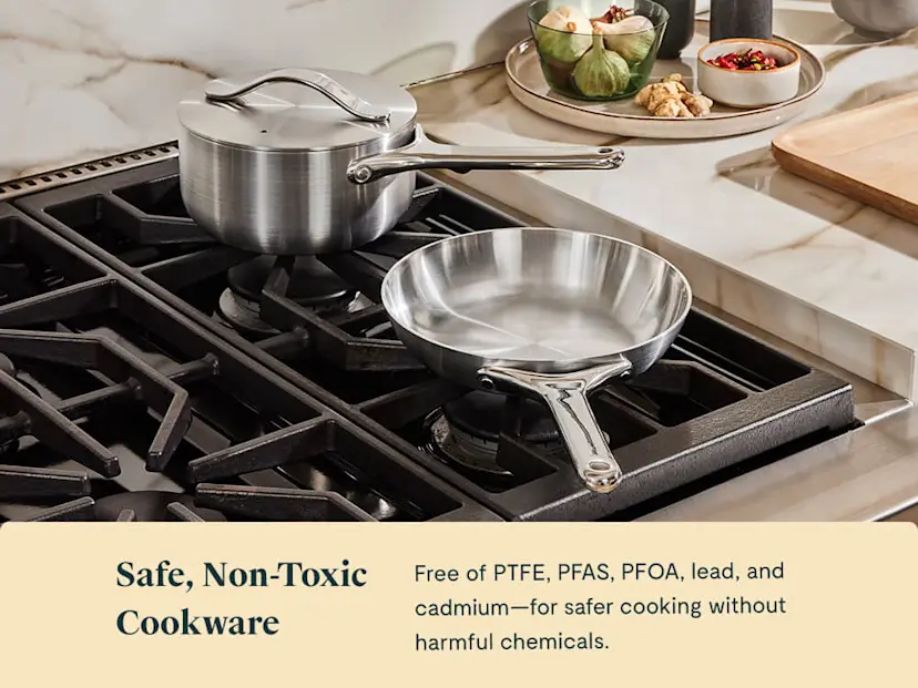 Stainless Steel Mini Fry Pan | Caraway