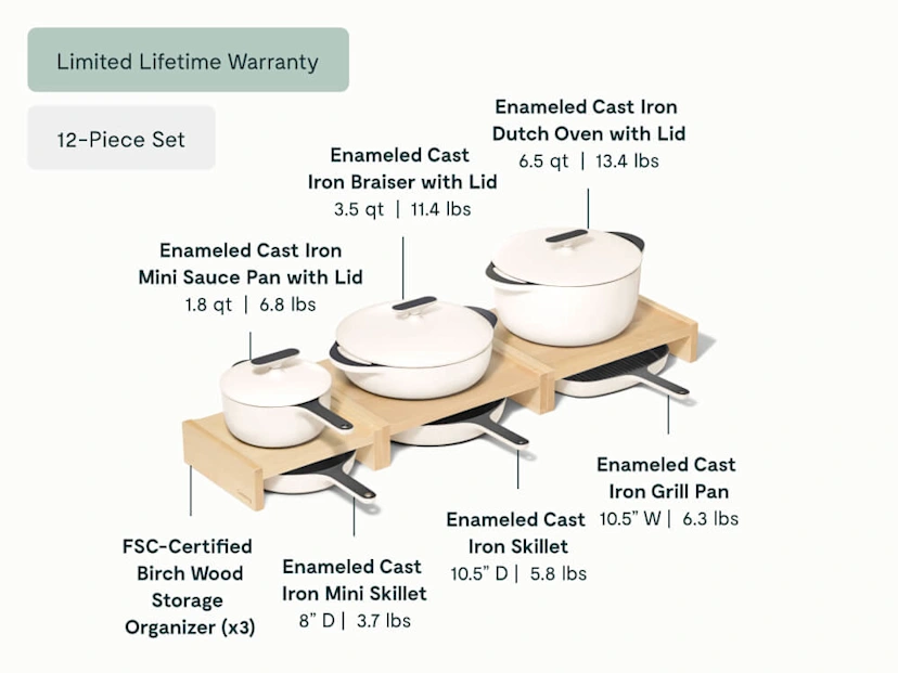 Enameled Cast Iron & Minis Set | Caraway