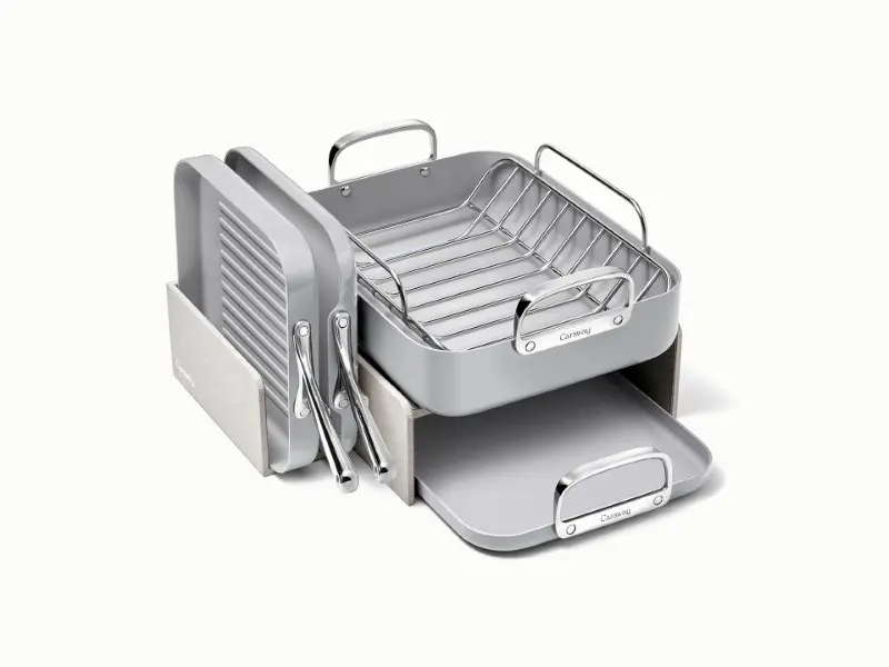 Squareware Set | 7-Piece Square Cookware | Caraway