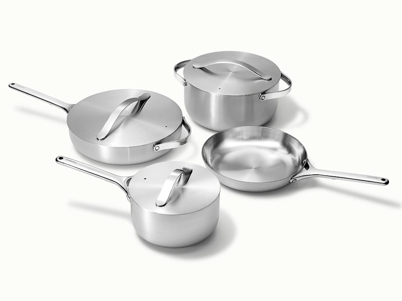 5-Ply Stainless Steel Cookware Set | Pots and Pans Set | Caraway