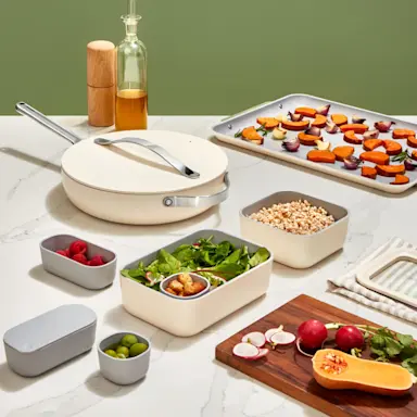 Squareware Set | 7-Piece Square Cookware | Caraway