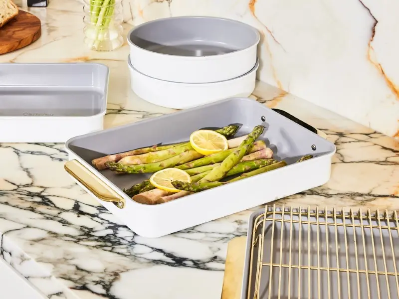 Rectangle Pan Trio | Ceramic Non-Stick & Non-Toxic | Caraway