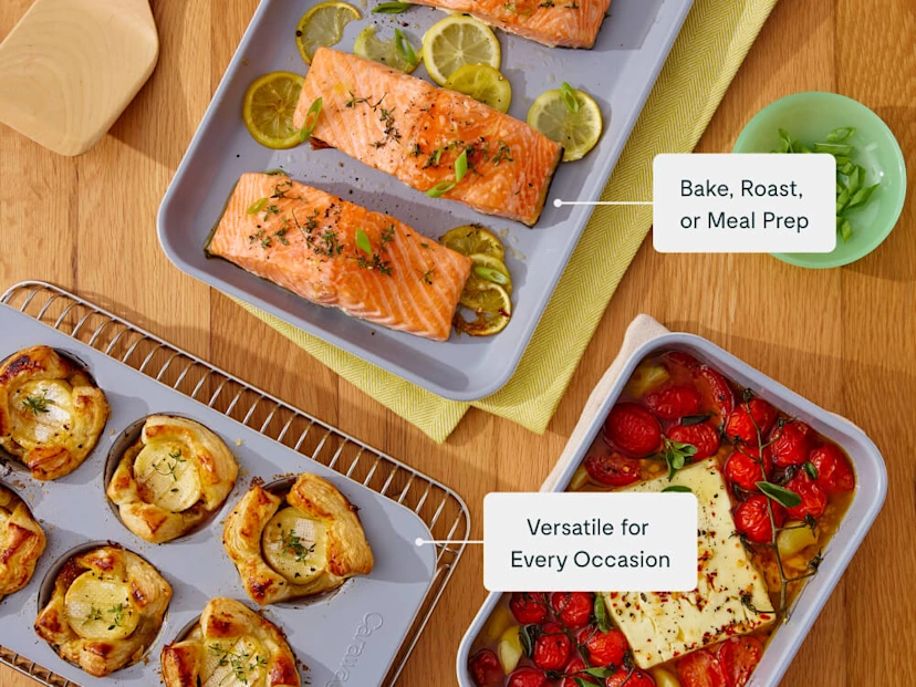 Ceramic-Coated Mini Bakeware Set | Non-Toxic & Non-Stick | Caraway