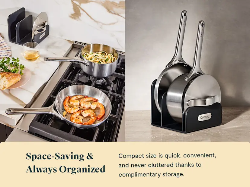 Stainless Steel Mini Fry Pan | Caraway