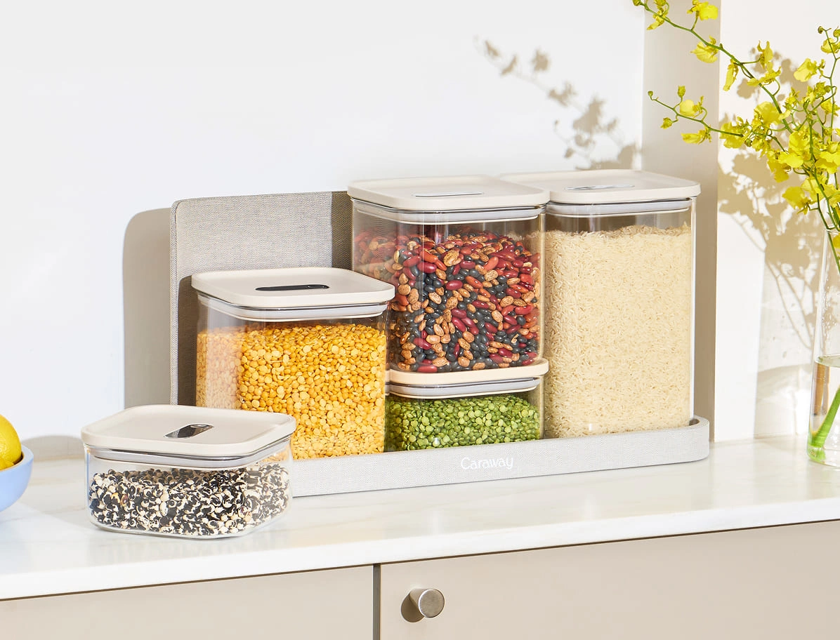 Glass Airtight Containers | Non-Toxic & BPA-Free | Caraway