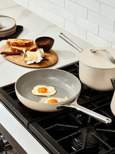 Ceramic Cookware & Minis Set | Nonstick Pots & Pans Set | Non-Toxic ...