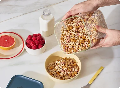 Glass Airtight Containers | Non-Toxic & BPA-Free | Caraway